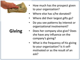 4 key elements of a strategic prospect profile | PPTX | Financial ...