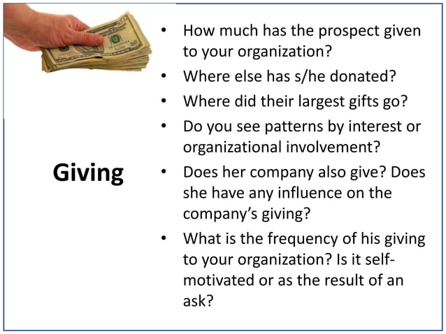 4 key elements of a strategic prospect profile | PPTX | Financial ...