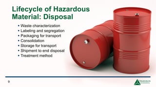 Four Elements to Strengthen Your Hazardous Waste Management Program ...