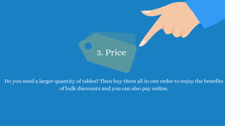 4 Key Points To Remember Before Buying Office Tables | PDF