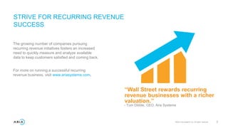 4 Key Trends that Fuel Recurring Revenue Adoption | PPTX