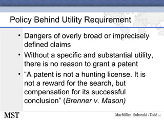 04-Patentable Subject Matter 35 USC §101 | PPT