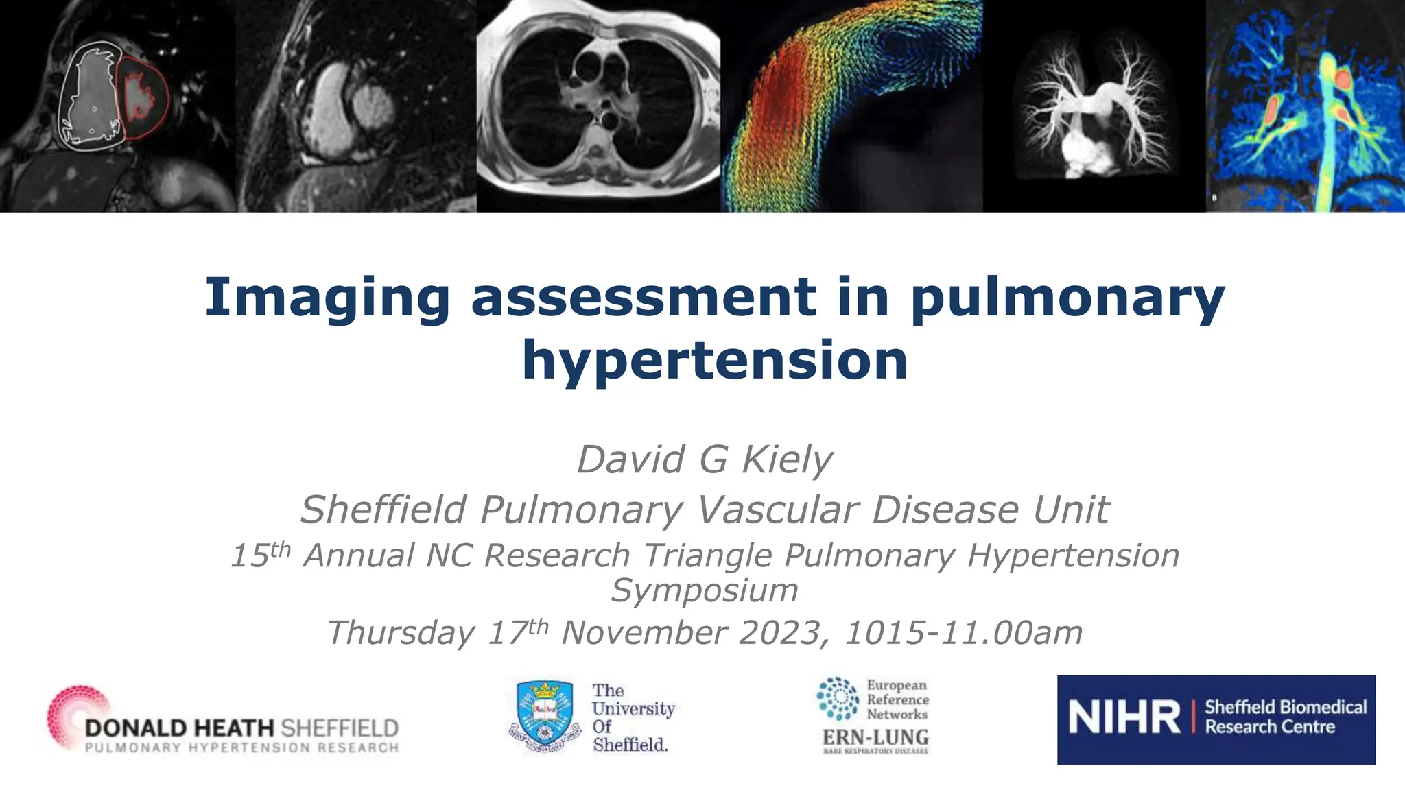 Imaging Assessment in Pulmonary Hypertension | PPTX