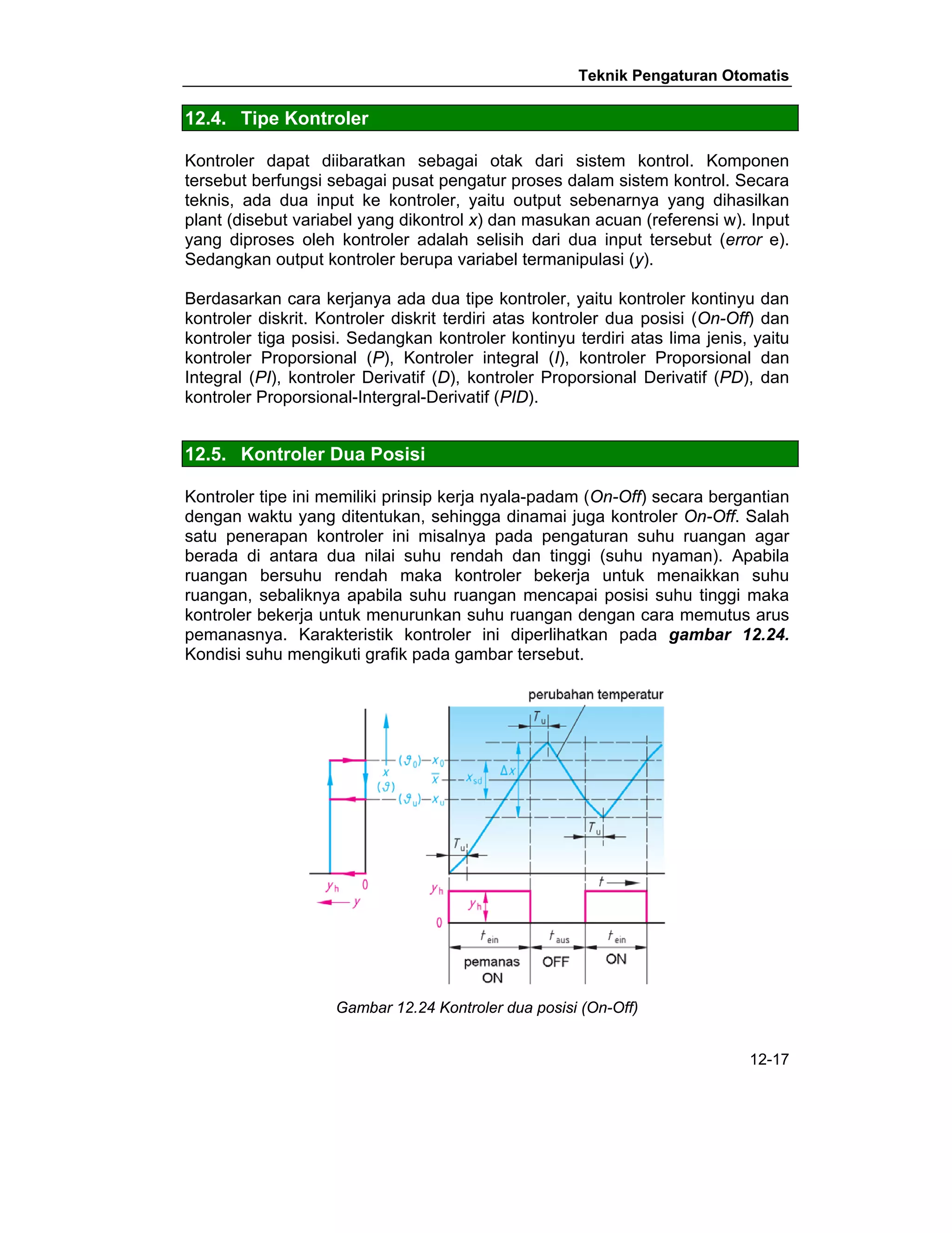 4 klsisfikasi sistem kontrol otomatis | PDF