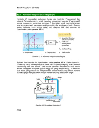 4 klsisfikasi sistem kontrol otomatis | PDF