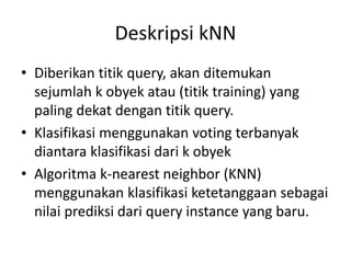 Metode knn | PPTX