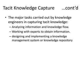 knowledge management creation | PPTX | Business | Business and Finance