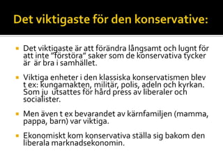 4 konservatism | PPTX
