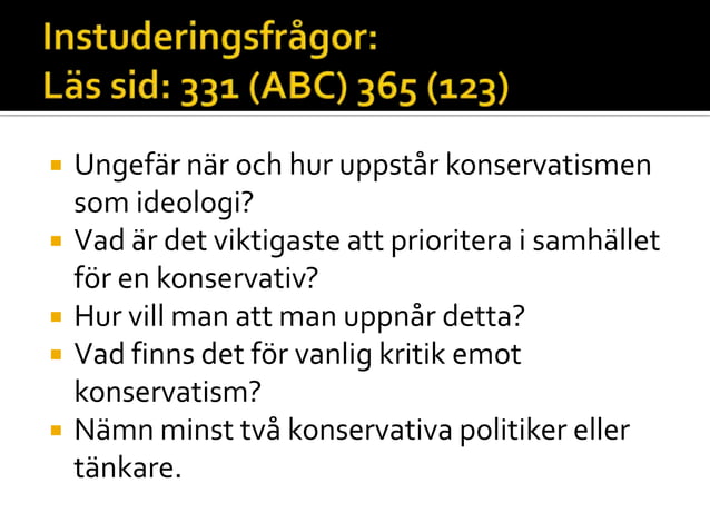 4 konservatism | PPTX | Politics