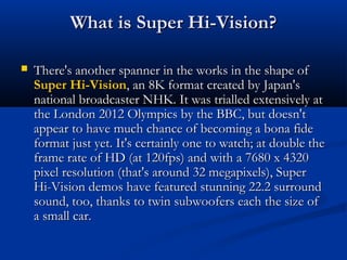 4k&ultra hd | PPT