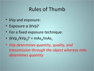 Image Contrast, Noise, Resolution | PDF
