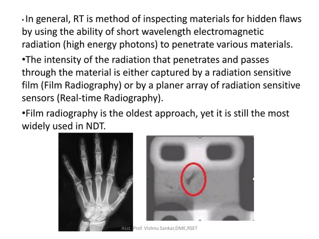 Radiography testing .pdf | Medical Tests | Medical Health