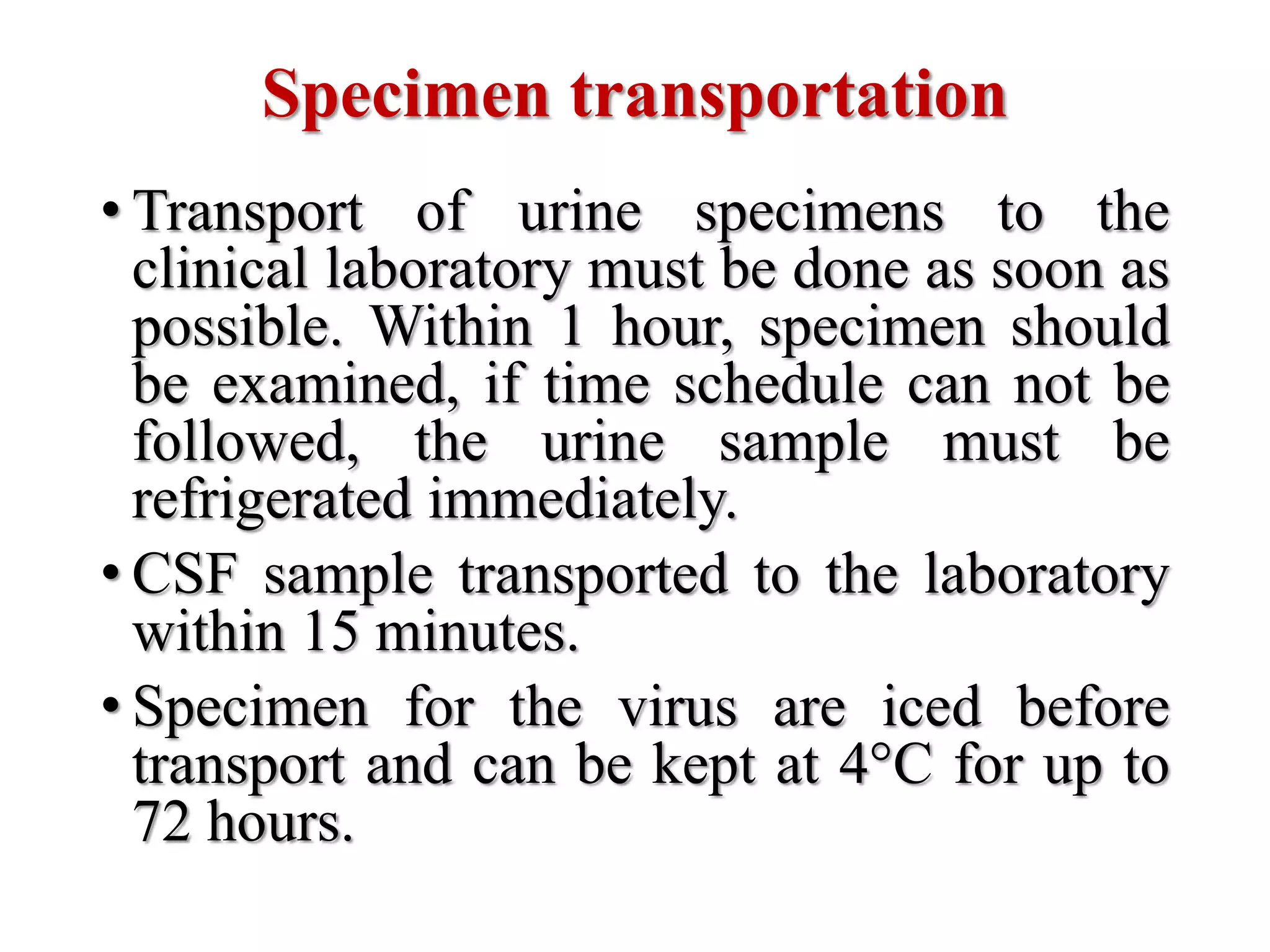 4. Laboratory methods for identification of microorganisms ...