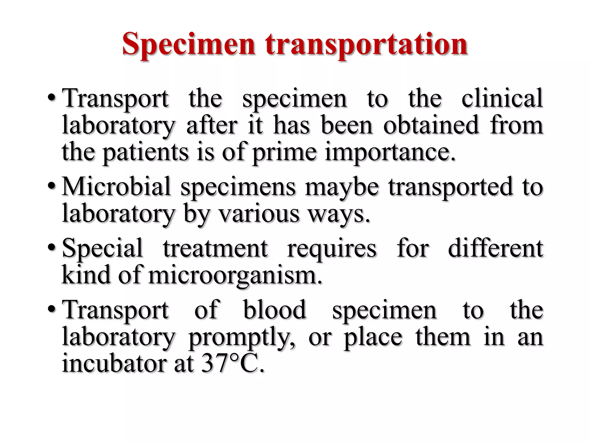 4. Laboratory methods for identification of microorganisms ...
