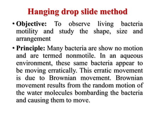4. Laboratory methods for identification of microorganisms ...