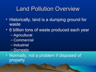 Land pollution | PPT