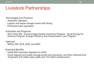 USDA Building Blocks for Climate-Smart Agriculture and Forestry | PPT