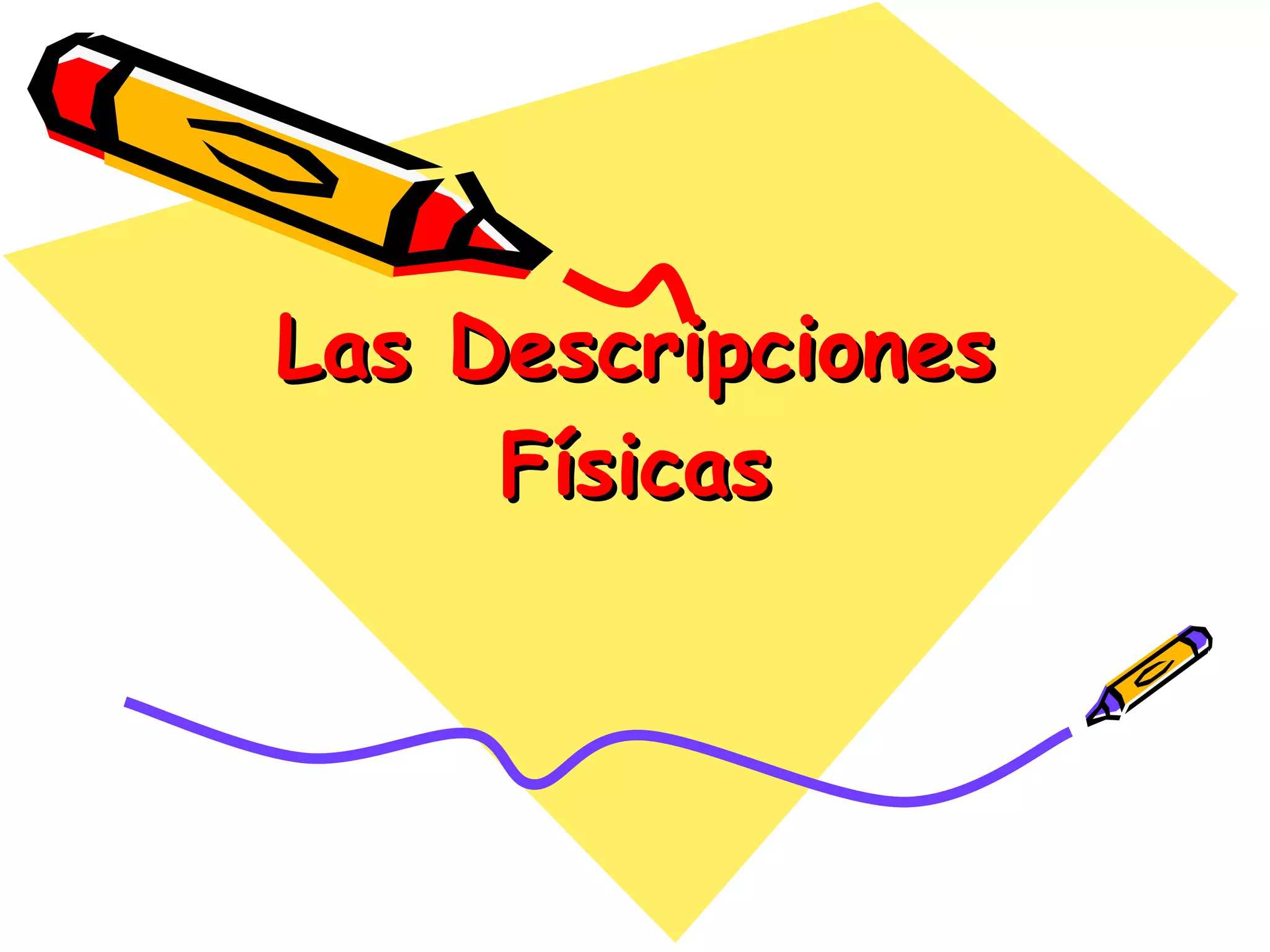 Las descripciones_físicas | PPT