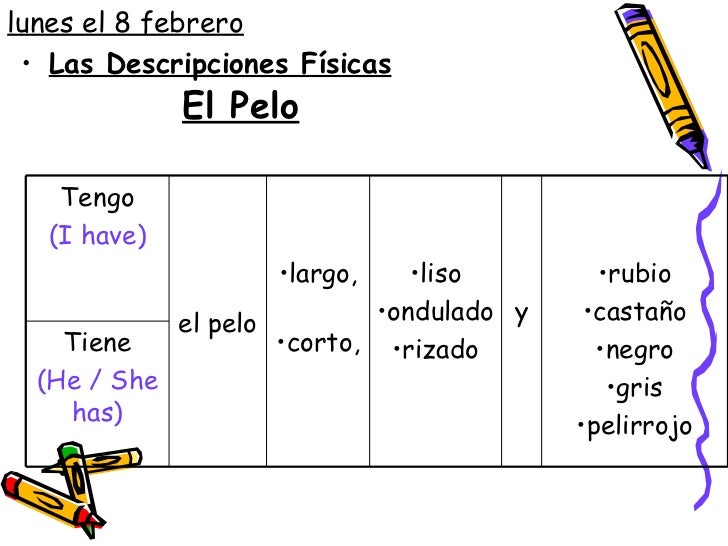 Las descripciones_físicas