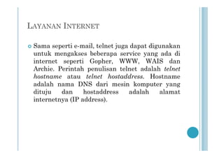 4 layanan jaringan | PDF