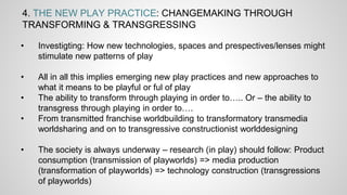 4 layers of changemaking in play and play culture | PPTX | Roleplaying ...