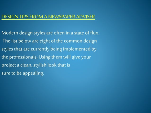 Newspaper Layout and Basic Guidelines | PPTX | Desktop Publishing | Computer Software and ...