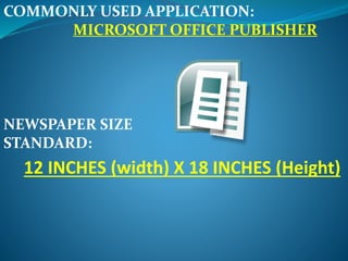 Newspaper Layout and Basic Guidelines | PPTX