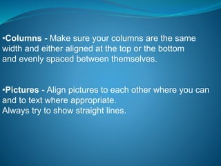 Newspaper Layout and Basic Guidelines | PPT