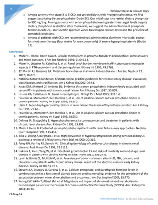 Hyperphosphatemia in CKD | PDF