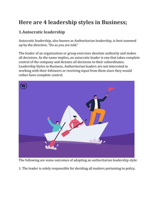 4 Leadership Styles in Business.pdf