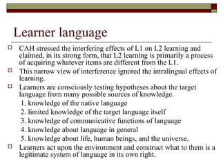 4 learner error analysis | PPT