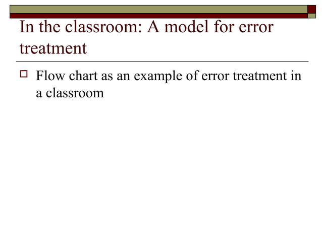4 learner error analysis