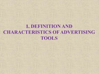 Advertising Tools | PPTX