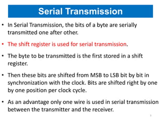 Data Communication & Computer Networks : Serial and parellel ...