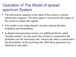 Topic: Spread Spectrum | PPT