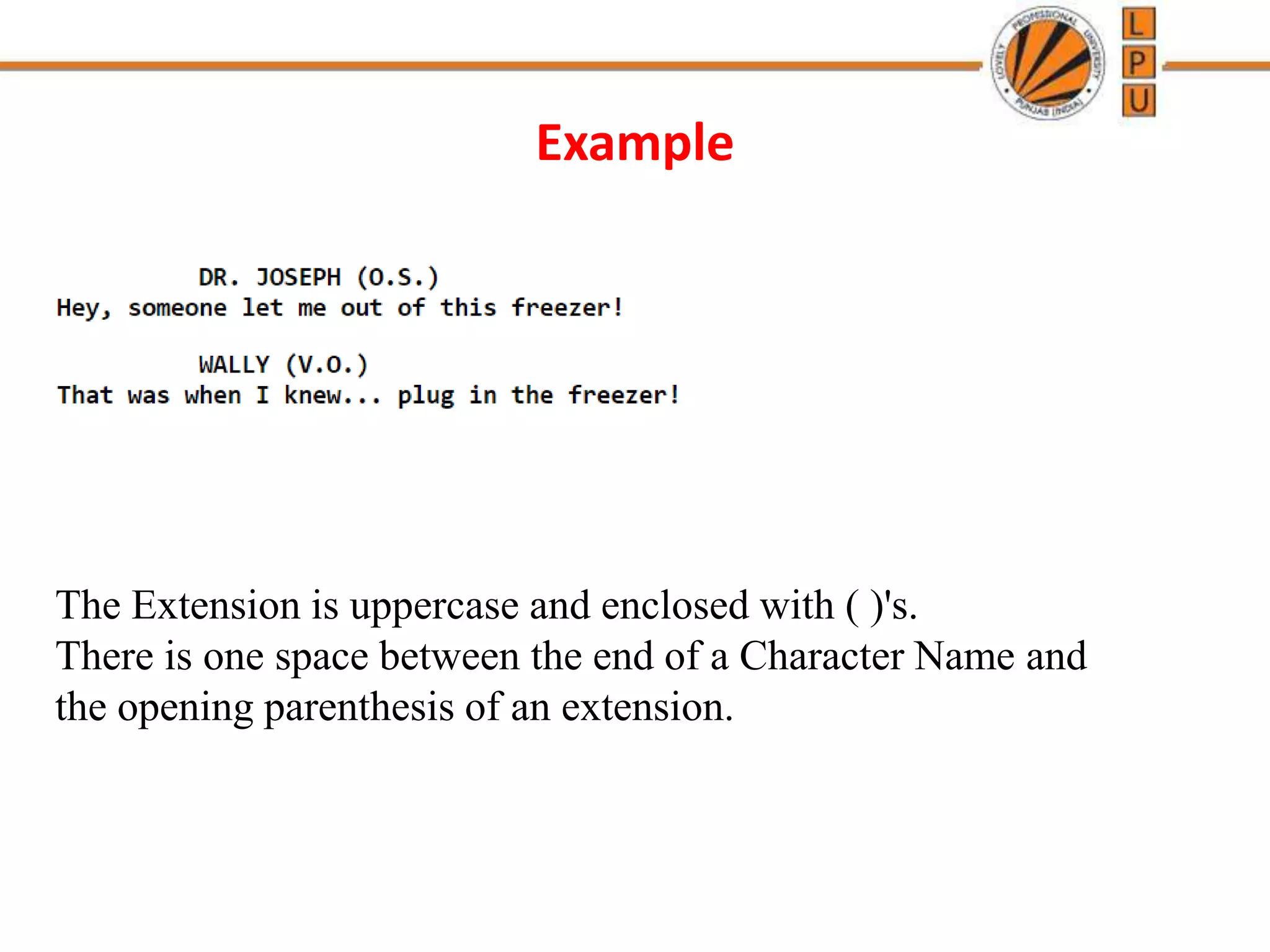 4 lecture (script writing) 22 1-2021 | PPT