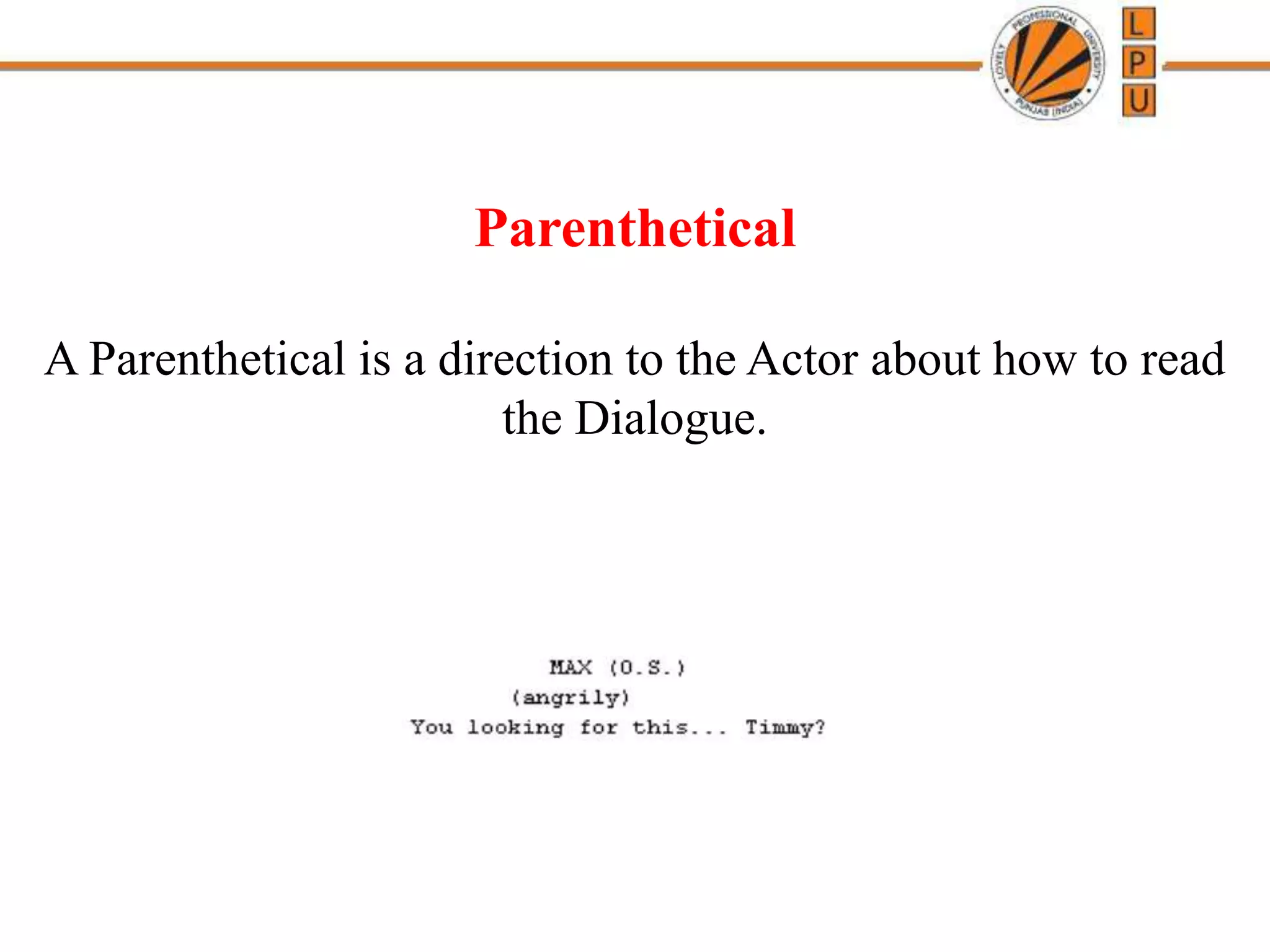 4 lecture (script writing) 22 1-2021 | PPT