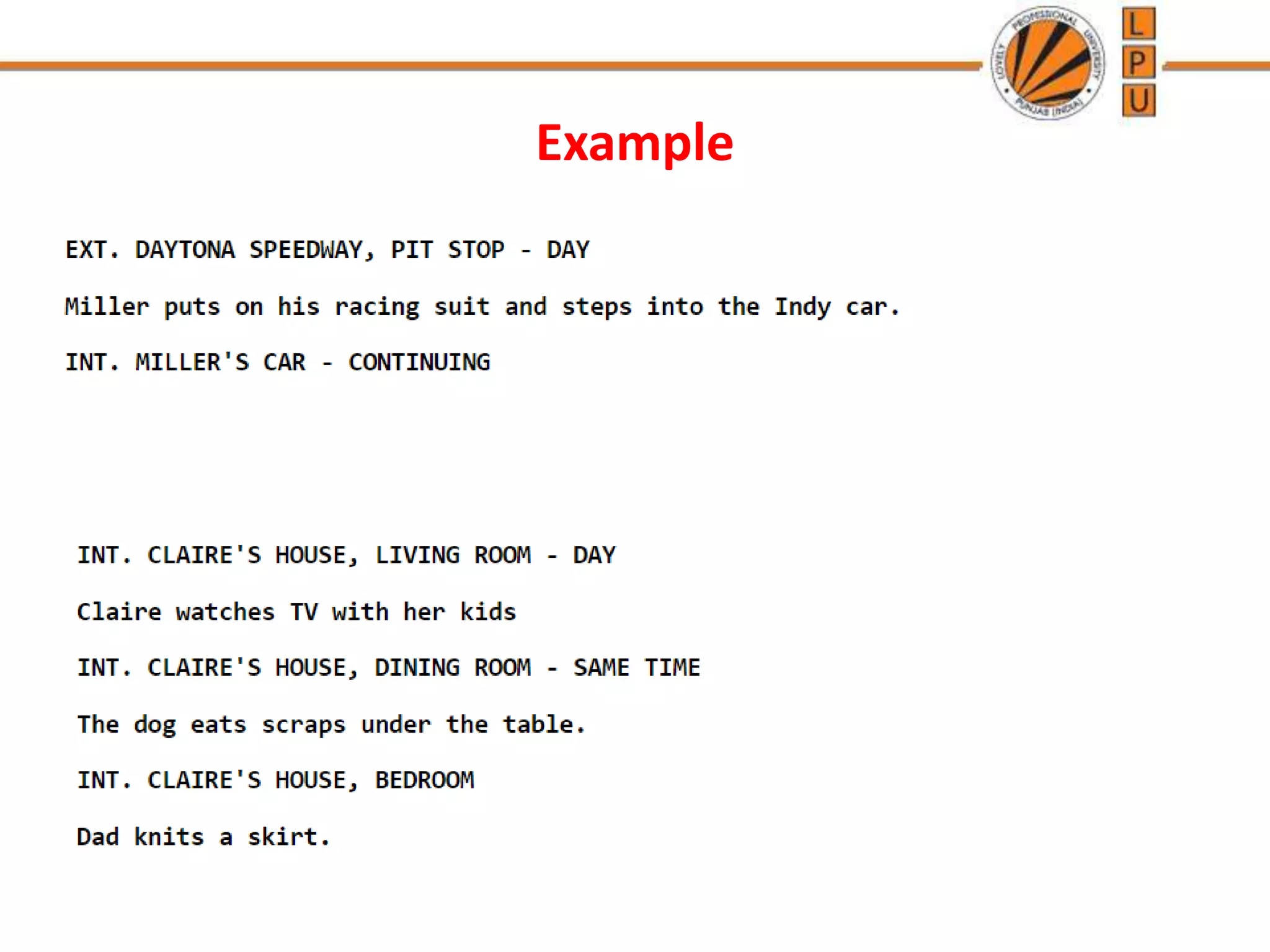 4 lecture (script writing) 22 1-2021 | PPT