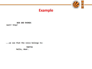 4 lecture (script writing) 22 1-2021 | PPT