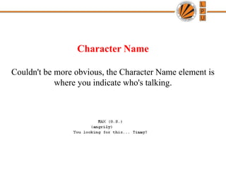 4 lecture (script writing) 22 1-2021 | PPT