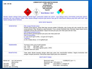Lembar Data Keselamatan Bahan ditempat kerja | PPT