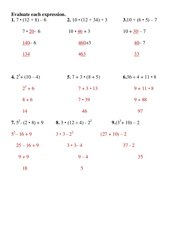 4 lesson 1 4 order of operations