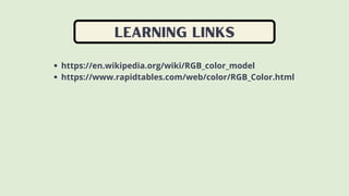 Lesson 4- Colors | PDF