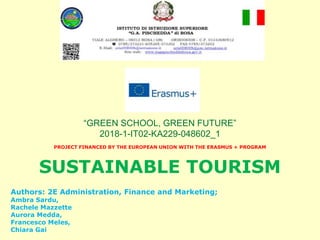 LESSON PLAN on SUSTAINABLE TOURISM | PPTX