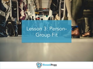 4 Lessons from Person-Environment Fit Research | PDF