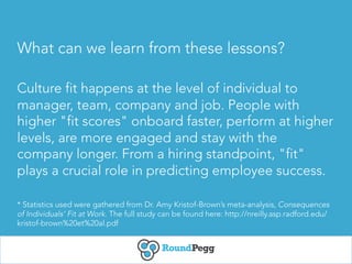 4 Lessons from Person-Environment Fit Research | PDF