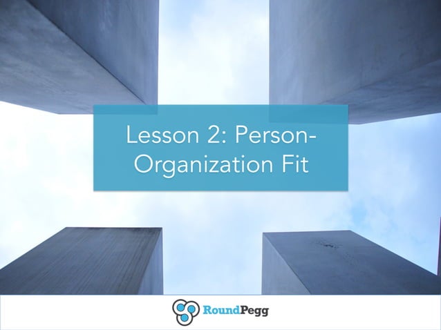 4 Lessons from Person-Environment Fit Research | PDF | Career Advice ...