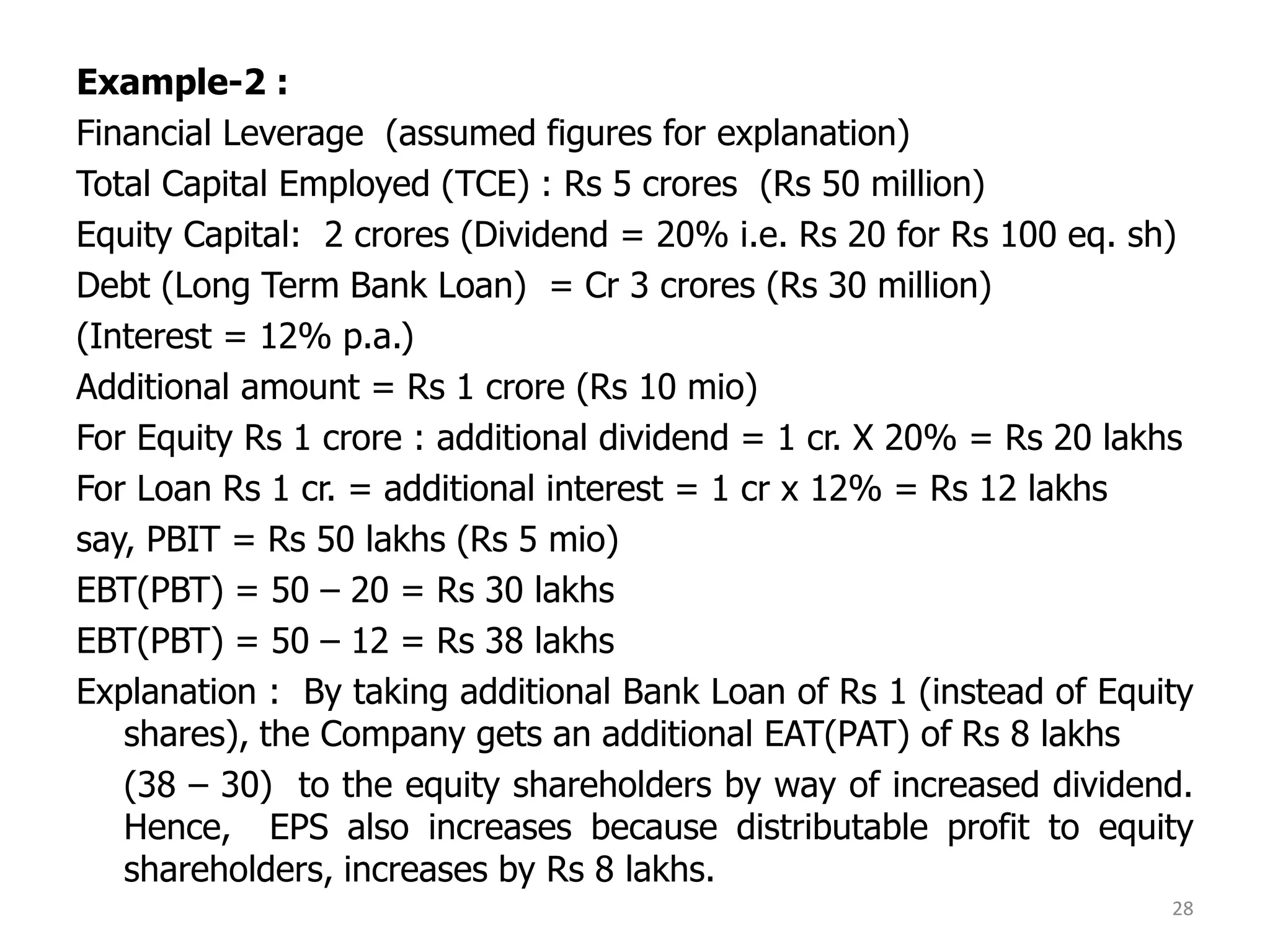 (4) Leverages (teaching note) (1).pptx | Stocks and Bonds | Personal ...