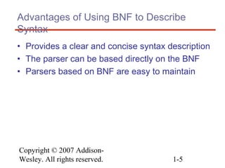 4 lexical and syntax | PPT