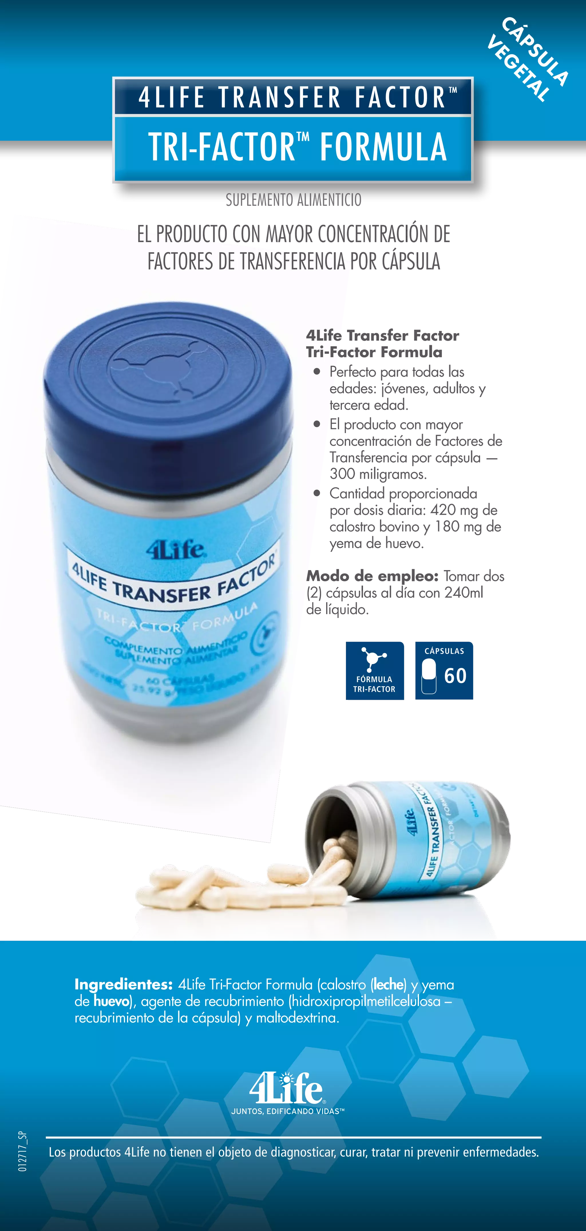 4Life Transfer Factor™ Tri-Factor™ Formula | PDF